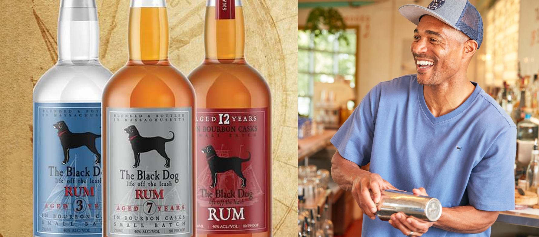 The Black Dog Rum | Rum by The Black Dog | Aged Rum