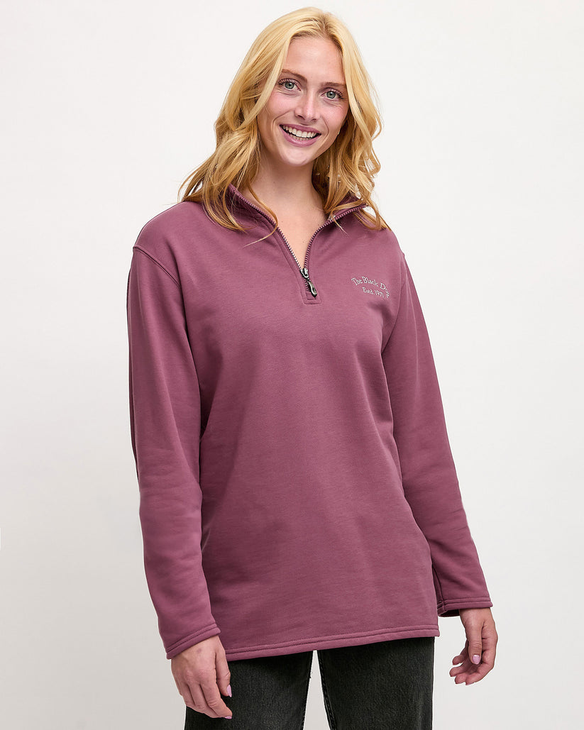 Ladies Quarter Zip Navigator – The Black Dog